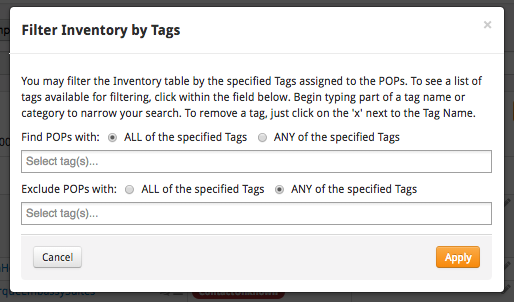 How do I use the Filter by Tags feature? – Brandle